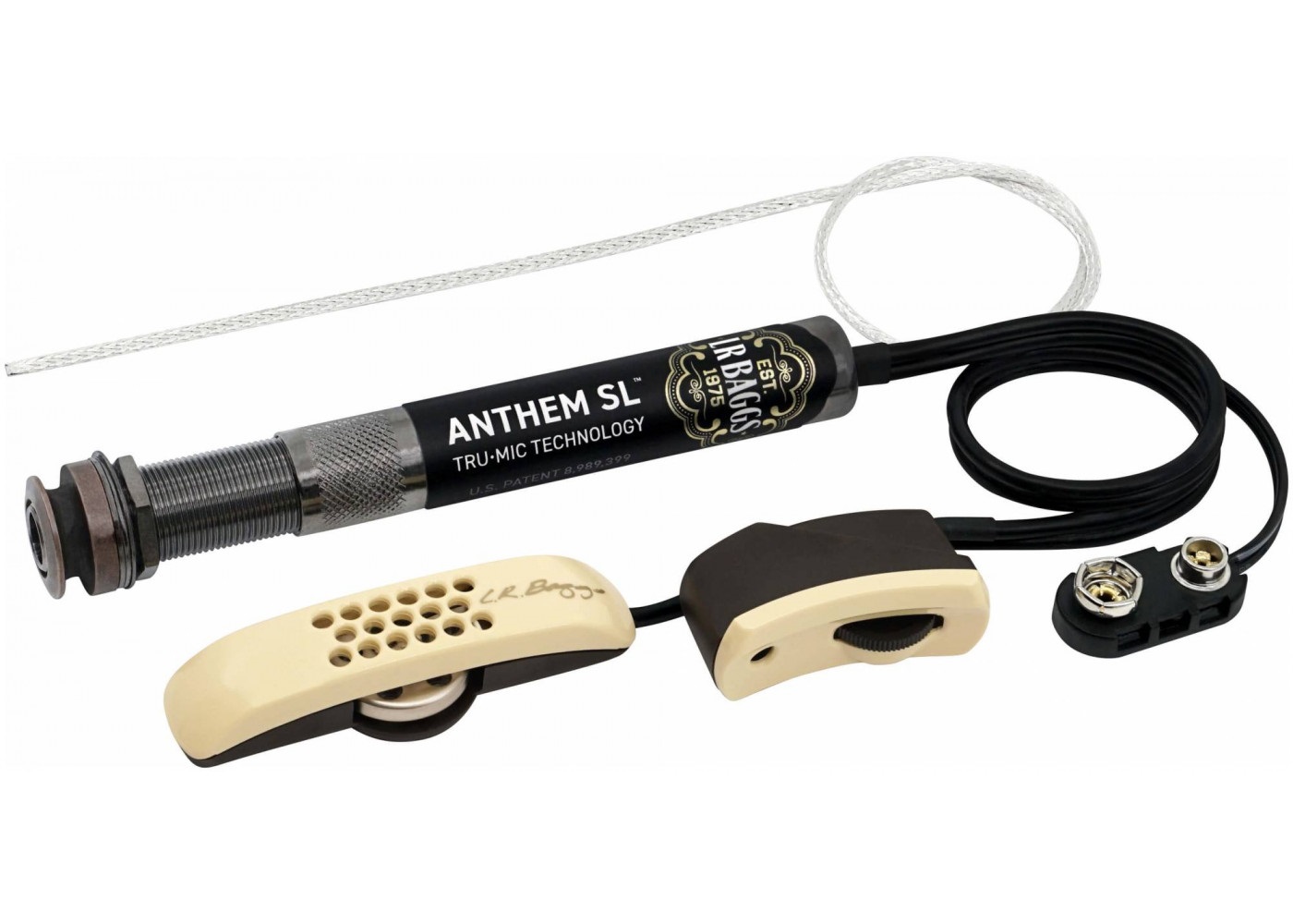 lr baggs anthem sl split saddle звукосниматель, пьезо- + микрофон, для ...