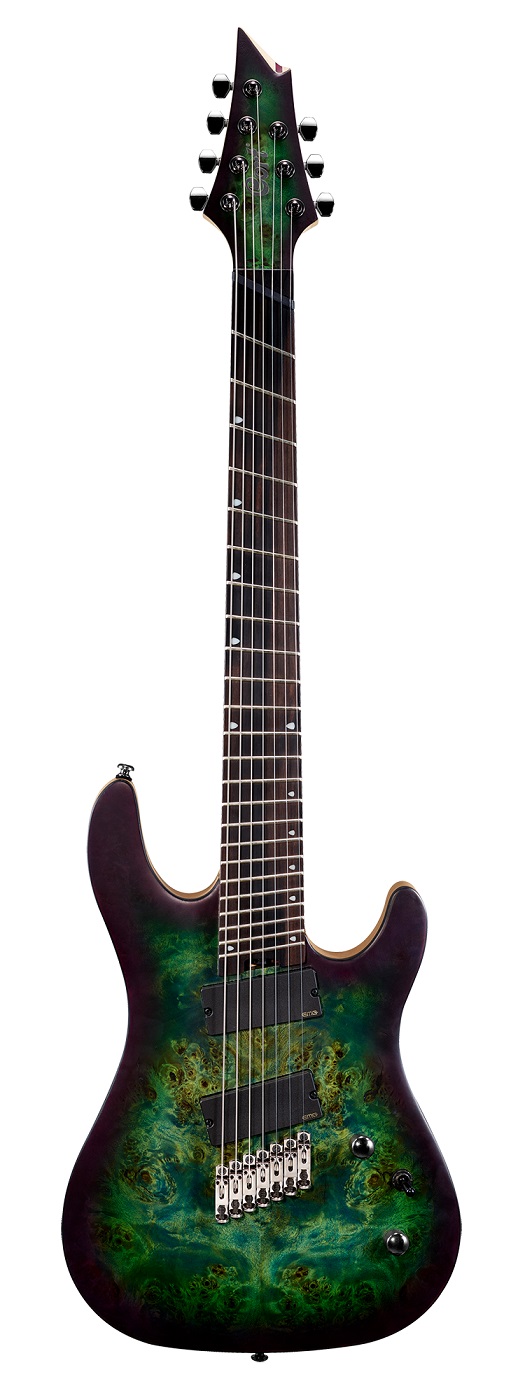 Cort KX507MS-SDG KX Series Электрогитара 7-струнная, мультимензурная ...