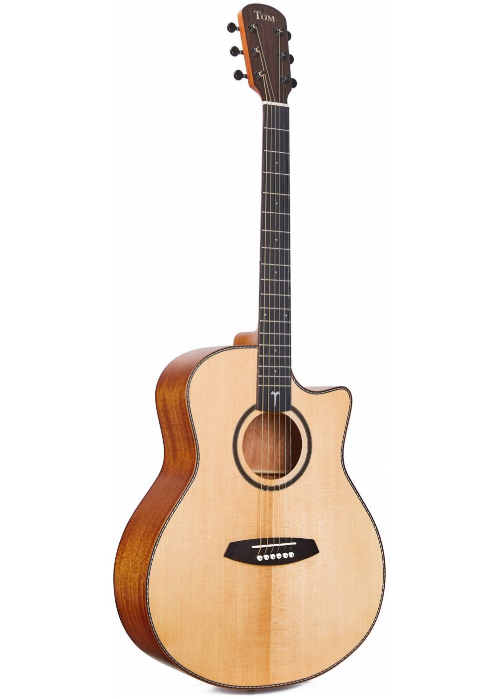 TOM GA-T1M Акустическая гитара в корпусе гранд аудиториум с вырезом — купить по низкой цене